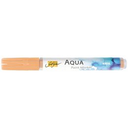 Kreul Flachpinsel Kreul Solo Goya Aqua Paint Marker roter Ocker