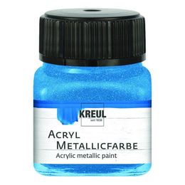 Kreul Acrylfarbe Kreul Acryl Metallicfarbe blau 20 ml