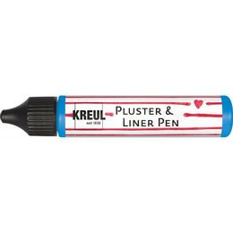 Kreul Bastelfarbe Kreul PicTixx Pluster & LinerPen blau 29 ml