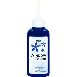 Kreul Bastelfarbe Kreul Window Color nachtblau 80 ml