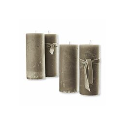 Mirabeau Adventskranz Kerze 4er Set Homel taupe