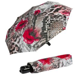 Doppler® Langregenschirm Damen-Taschenschirm mit Auf-Zu-Automatik