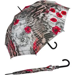Doppler® Langregenschirm Damen-Regenschirm groß und stabil mit Automatik