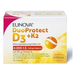 STADA EUNOVA DuoProtect D3+K2 4.000 I.E./80 μg