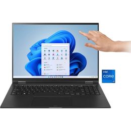 LG gram 16 16T90Q 2-in-1 (2022) silber i7-1260P 16GB 512GB SSD Win11H Convertible Notebook