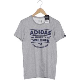 Adidas Herren T-Shirt, grau, Gr. 46