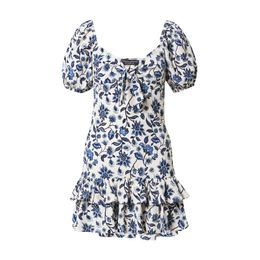 Dorothy Perkins Kleid Damen Gr&ouml;&szlig;e 36 navy / hellblau / dunkelblau / wei&szlig; Winterkleid