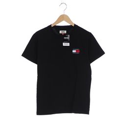 Tommy Jeans Damen T-Shirt, schwarz, Gr. 34