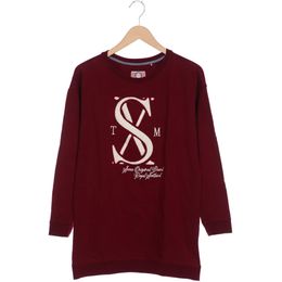 SOCCX Damen Sweatshirt, bordeaux