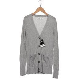 Hollister Damen Strickjacke, grau, Gr. 34