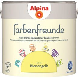 Alpina Wandfarbe Alpina Farbenfreunde Nr. 24 bienengelb 2