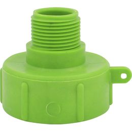 Graf Regenwassertank Graf Otto IBC Adapter 2 Zoll Grobgewinde auf 1