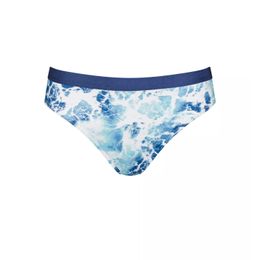 Sloggi - Bikini Slip mit hohem Beinausschnitt - Multicolor S - Sloggi Women Shore Yap Islands - Bademode für Frauen