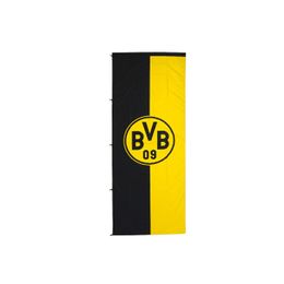 BVB Fahne BVB-Hissfahne im Hochformat (150x400 cm) (Packung