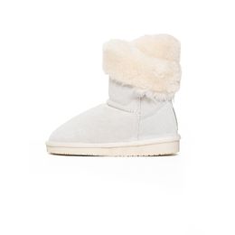 Gooce Snowboots 'Florine' Jungen Gr&ouml;&szlig;e 31 offwhite / wollwei&szlig;