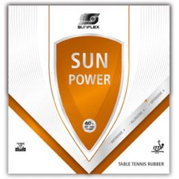 Sunflex Tischtennisschläger Sun Power Tischtennis-Belag