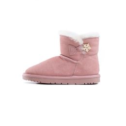 Gooce Stiefel 'Bonheur' Jungen Gr&ouml;&szlig;e 32 pink / wei&szlig;