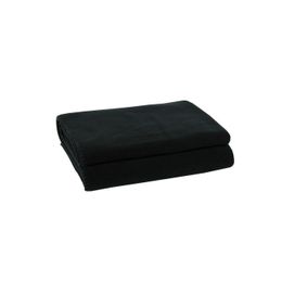 daslagerhaus living Wohndecke Soft-Fleece Decke 160 x 200 cm schwarz