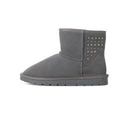 Gooce Boots 'Suri' Damen Gr&ouml;&szlig;e 39 graphit / silber Winterschuhe