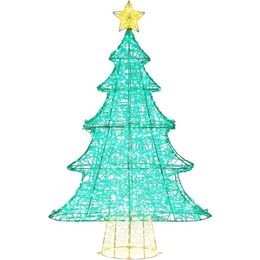 KOMFOTTEU Künstlicher Weihnachtsbaum LED