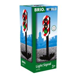 Brio® Spielzeugeisenbahn-Verkehrszeichen Brio World Eisenbahn Zubehör Lichtsignal Ampel 33743