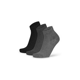 Normani Socken Damen Gr&ouml;&szlig;e 47/50 grau / schwarz