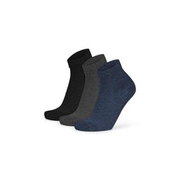 Normani Socken Damen Gr&ouml;&szlig;e 35/38 blau / anthrazit / graphit