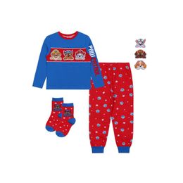 Sarcia.eu Schlafanzug Geschenkset: Pyjama + Socken für Jungen Paw Patrol 4-5 Jahre