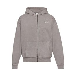Karl Kani Zip-Up Hoodie male Grey size XS