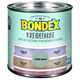 BONDEX Holzschutzlasur BONDEX Kreidefarbe 500 ml stein grau