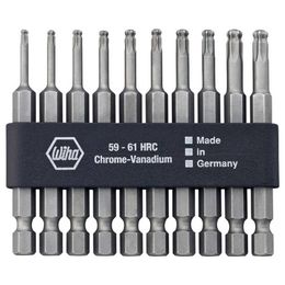 wiha Bit-Set Torx®Kugelkopf Standard-Bits 10tlg