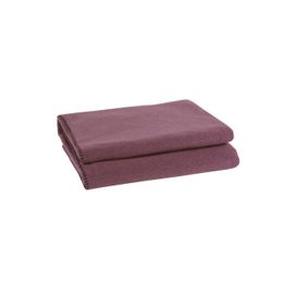 daslagerhaus living Wohndecke zoeppritz Soft-Fleece Decke 160 x 200 cm weinrot