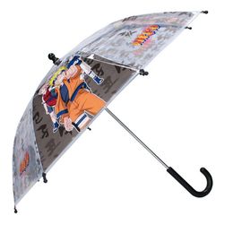 Naruto Stockregenschirm Stockschirm schwarz & transparent Naruto Kinder Regenschirm