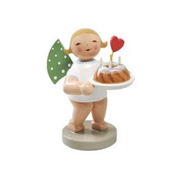 Wendt & Kühn Wendt & Kühn Weihnachtsfigur Engel mit Kuchen und Herz 650/154