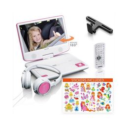 Lenco DVP-920 portabler DVD-Player pink