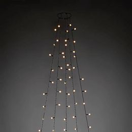 Konstsmide 6368-820 LED-Baummantel Innen EEK: E (A - G) über Steckernetzteil Anzahl Leuchtmittel 200 LED Bernstein Beleuchtete Länge: 2.4 m