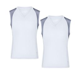 James Nicholson James & Nicholson Lauftop Doppepack Atmungsaktives Damen Running Top JN394 (Doppelpack