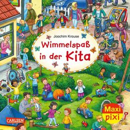 Carlsen Verlag Maxi Pixi 391: VE 5: Wimmelspaß in der Kita (5 Exemplare), Kartoniert (TB)