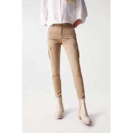 Salsa Stretch-Jeans Salsa JEANS SECRET GLAMOUR PUSH IN SKINNY beige 21005815.120