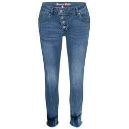 Buena Vista Stretch-Jeans Buena Vista MALIBU 7/8 dipped blue 2304 B5122 102 H.8197