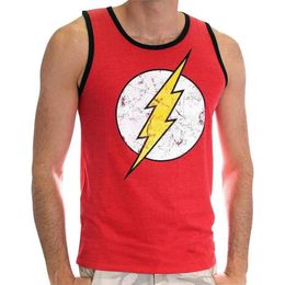 DC COMICS Tanktop The Flash Tank Shirt Blitz T-Shirt ohne Ärmel The Flash Vintage Logo