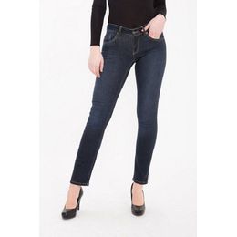 ATT Jeans Slim-fit-Jeans Belinda mit kontrastigen Absteppungen und Wonder Stretch
