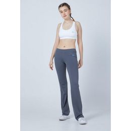 SPORTKIND Jazzpants Tennis Sporthose 32 Inch Mädchen & Damen grau