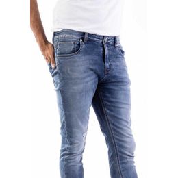 Blue Monkey Stretch-Jeans