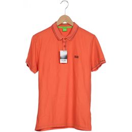 BOSS Green Herren Poloshirt, orange, Gr. 52