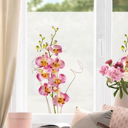 Fensterfolie No.184 Orchidee Strauß