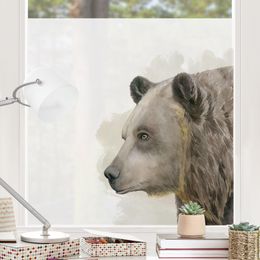 Fensterfolie Waldfreunde - Bär