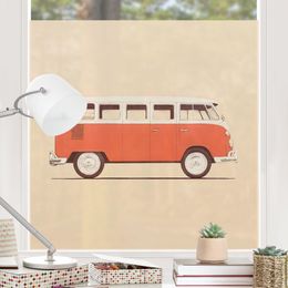 Fensterfolie Old School Camper