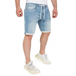 WOTEGA Jeansshorts Diego modische Jeansshorts mit Stretchanteil