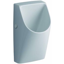 Urinal Renova Nr. 1 Plan wasserlos, Abgang nach hinten, weiß - Weiß - Keramag